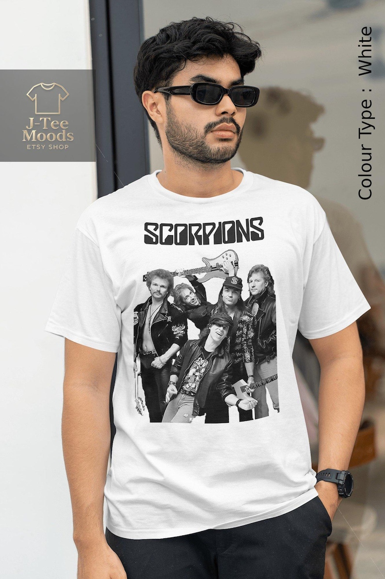 Unisex Scorpions Band T-shirt: Casual Daily Wear - Etsy