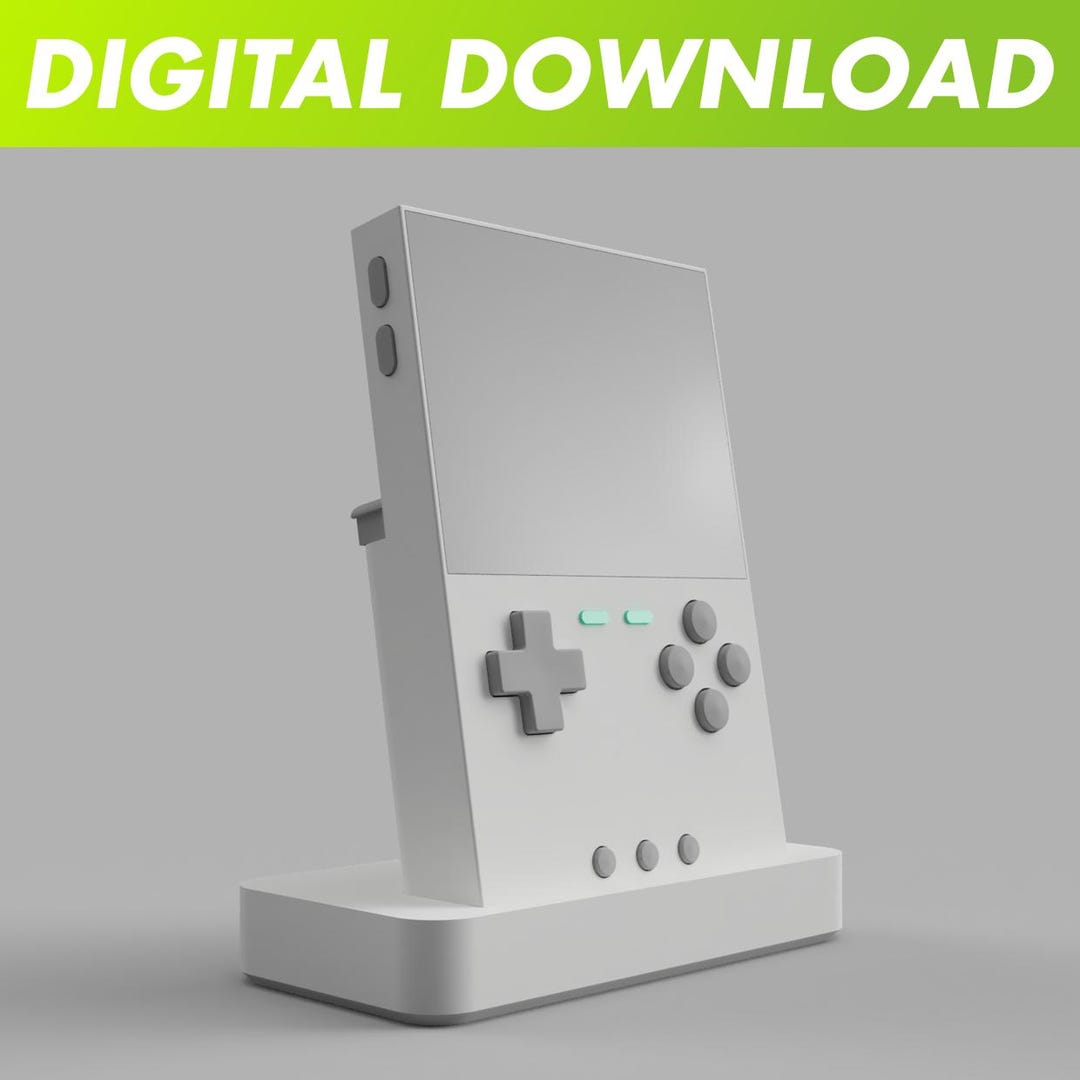 Trimui Brick Low Profile Display Stand - Digital Download - STL to 3D ...