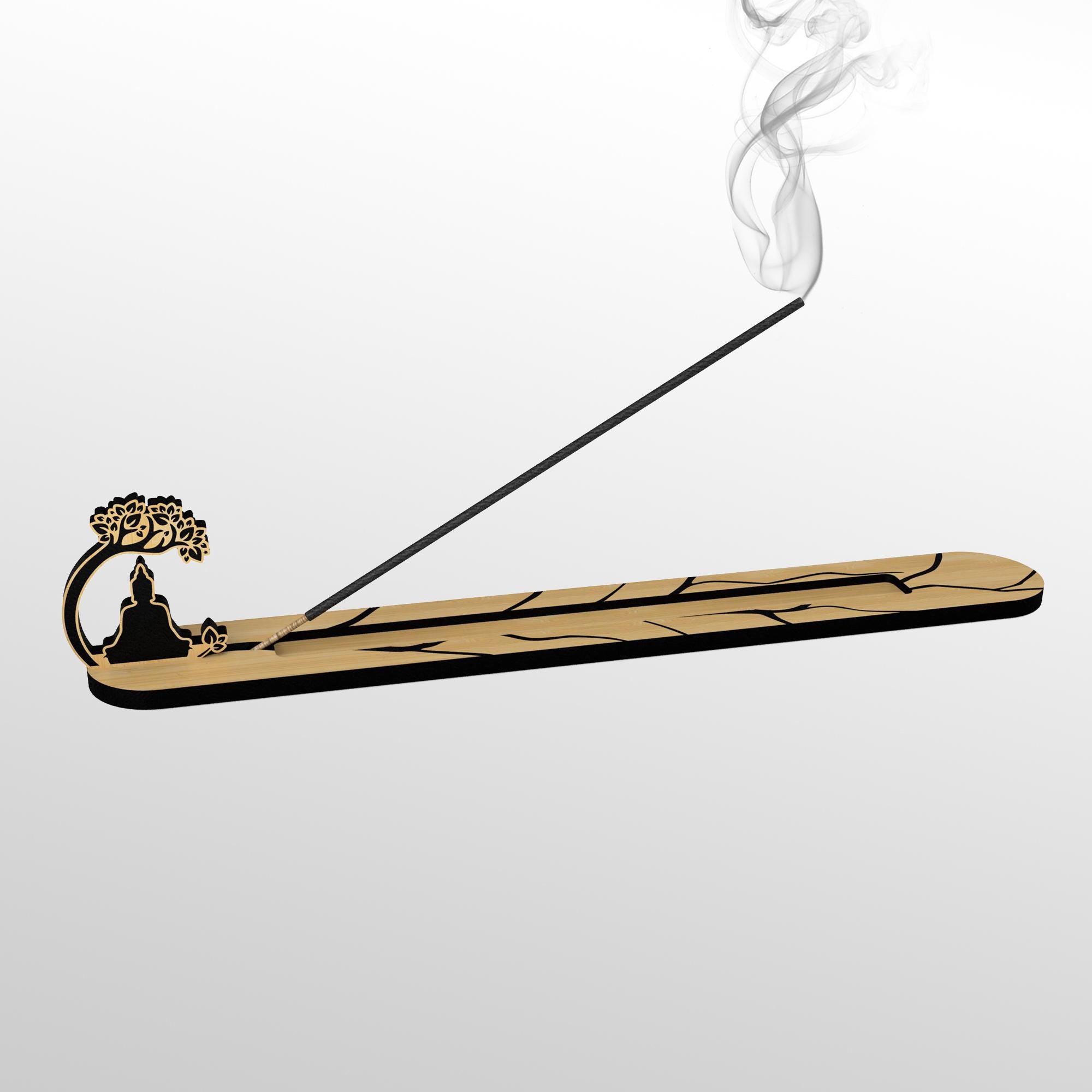 Laser Cut Incense Holder, Burner SVG, DXF: 6 Designs, Home Decor ...