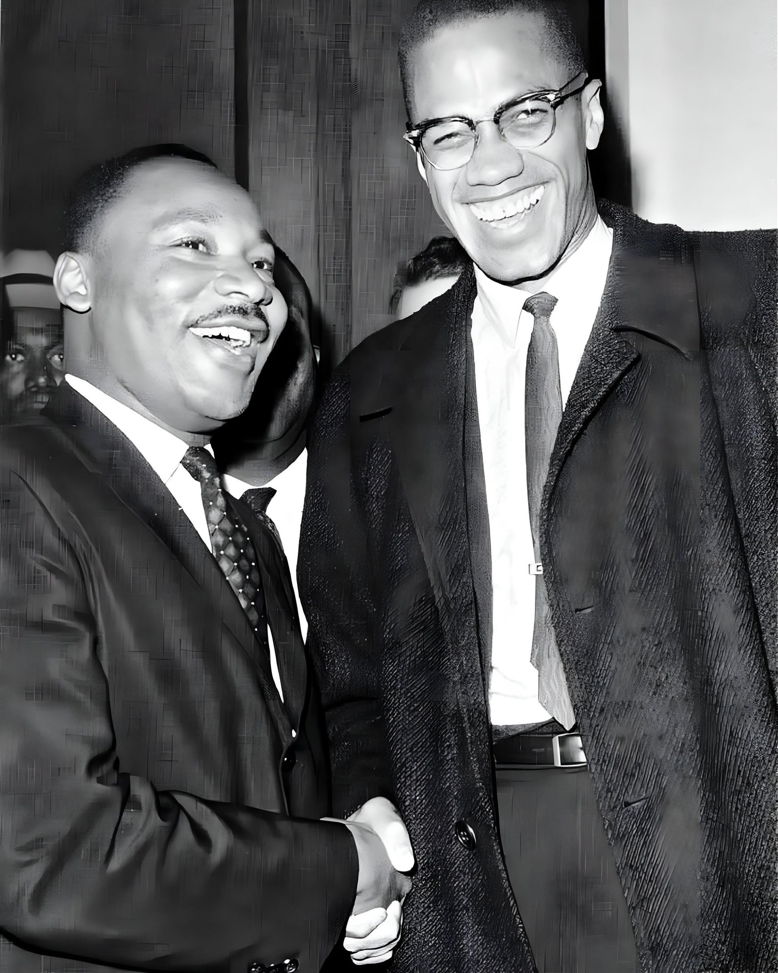 Malcolm X & Dr. Martin Luther King Jr., 8 X 10, Photograph, Photo ...