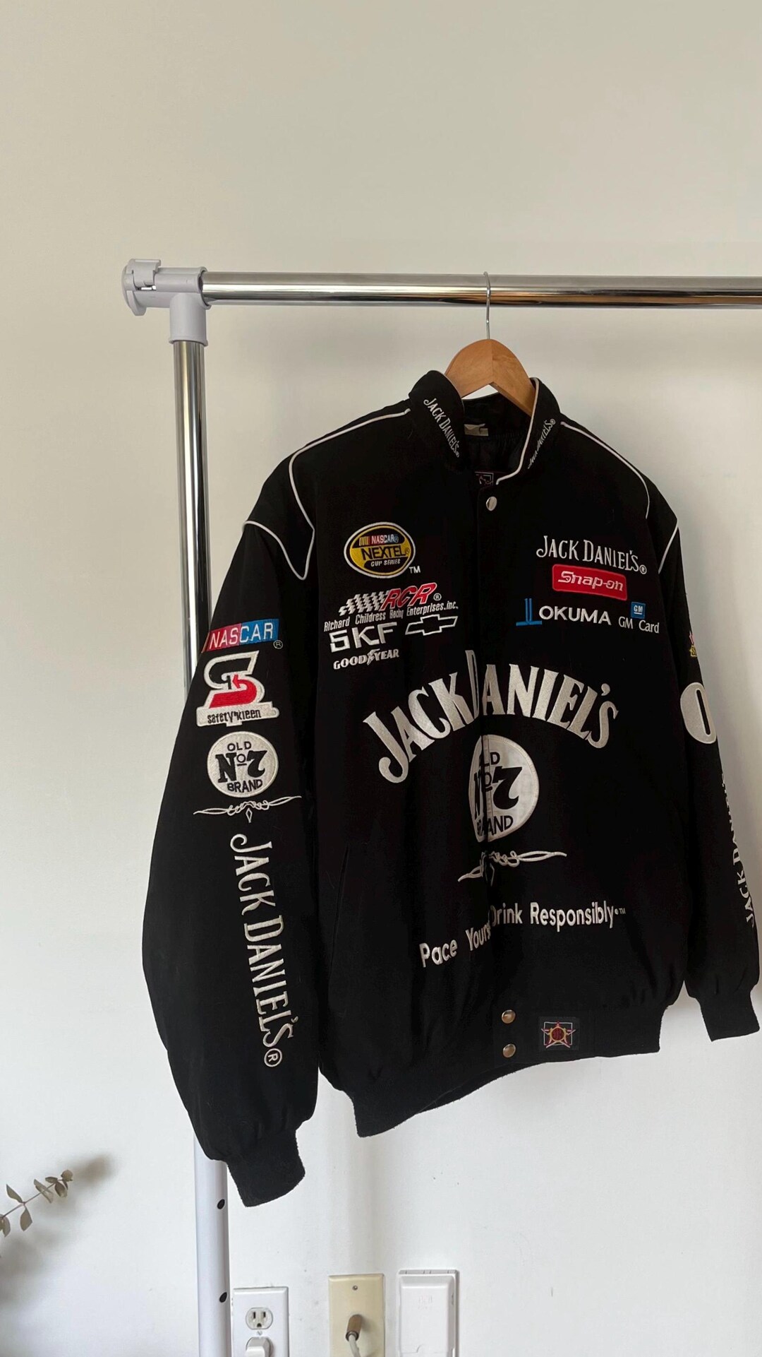 NASCAR Vintage, Racing Jacket - Etsy