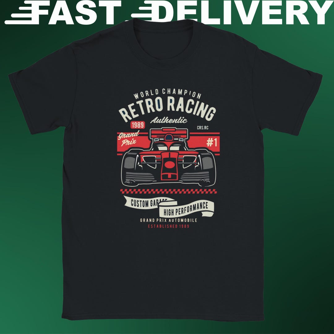 Grand Prix Racing T-shirt - Retro Grand Prix Graphic Tee - Classic Race ...