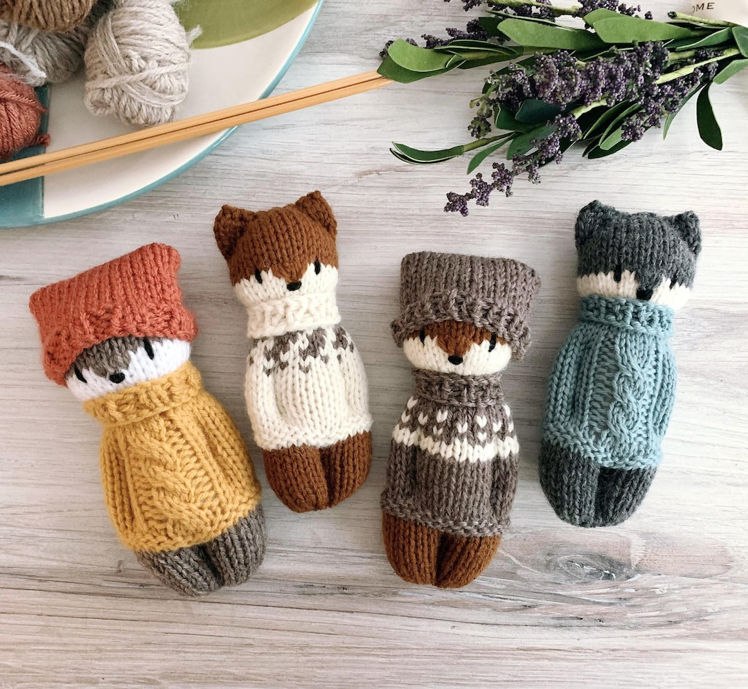 Pocket Buddies KNITTING PATTERN - Etsy UK