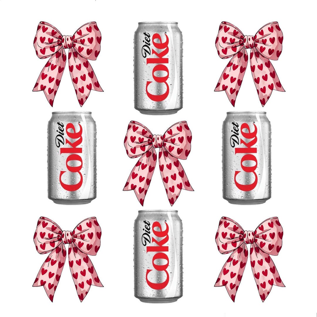 Diet Coke Coquette Digital File PNG, Cute Pink Soda Drink Png ...