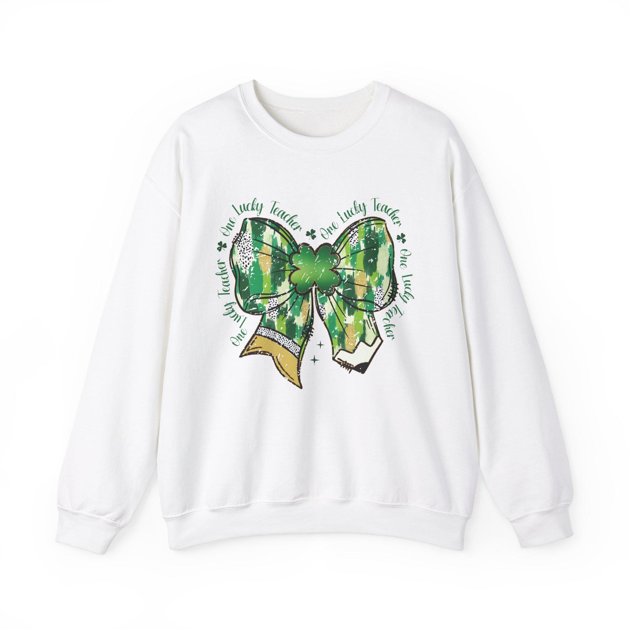 Teacher Appreciation Gift, Educator Sweatshirt, St Patricks Day Sweater ...