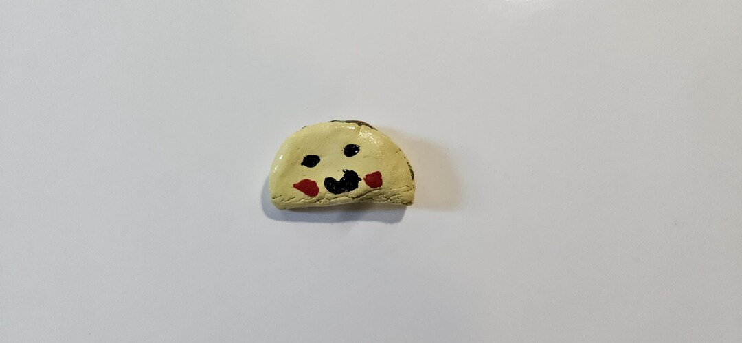 Happy Mini Taco Figure - Etsy