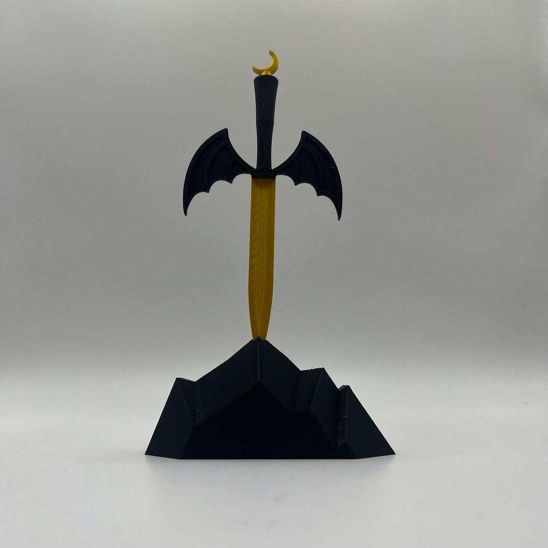 ACOTAR Inspired Dagger, Bat Wings, Moon, Dagger, ACOTAR, Gold, Dagger ...