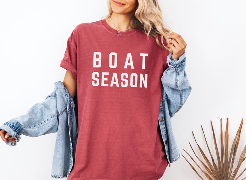 Boat Season T-shirt, Summer Tee, Nautical Shirt, Gift for Boaters ...