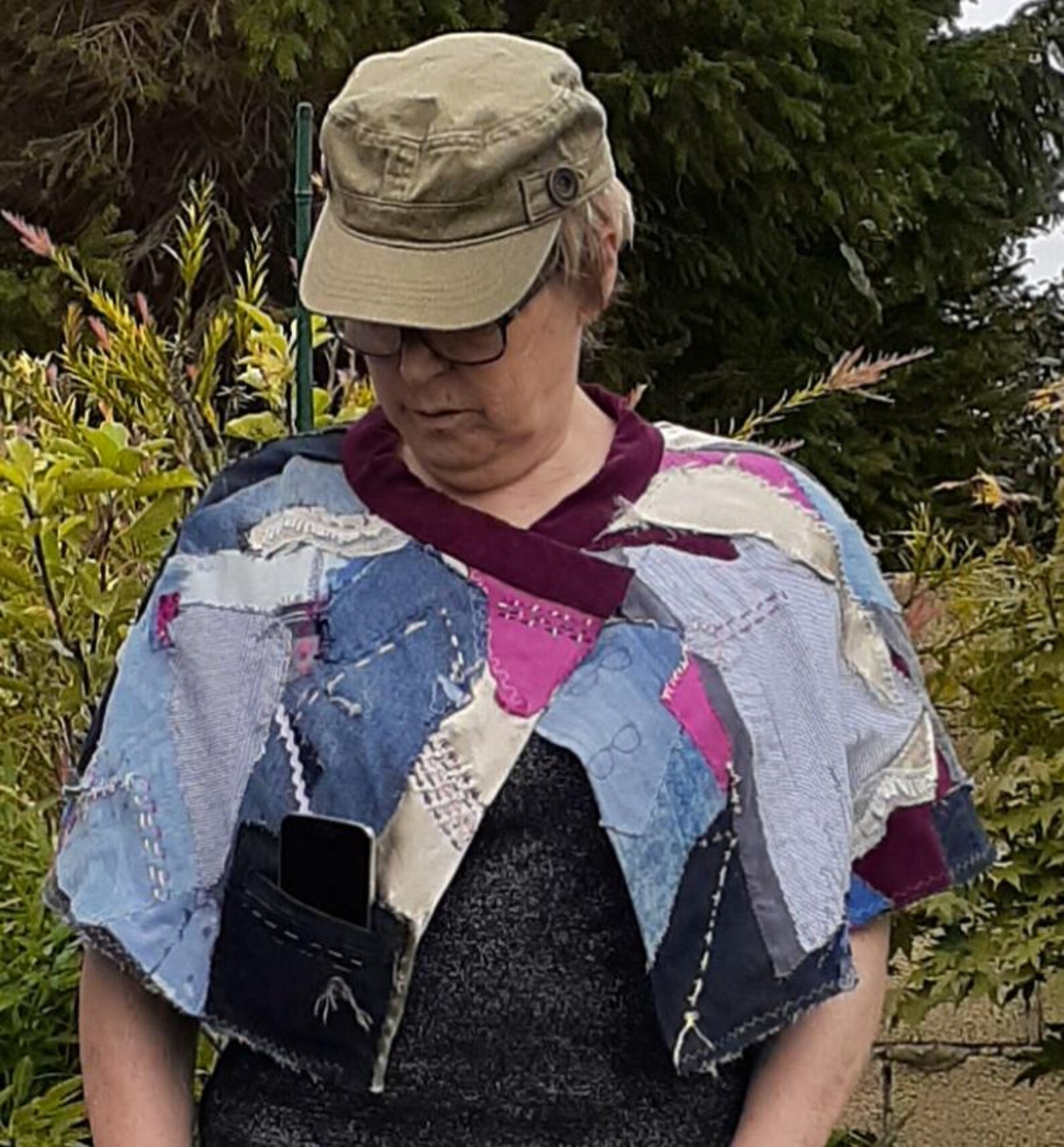 Cape, Shawl, Ragged, Mantile, Capelet, Poncho, Wrap, Frayed, Shaween ...