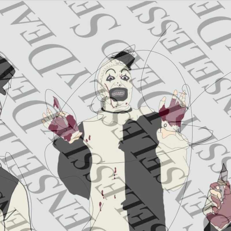 The Terrifier Wallpaper - Etsy