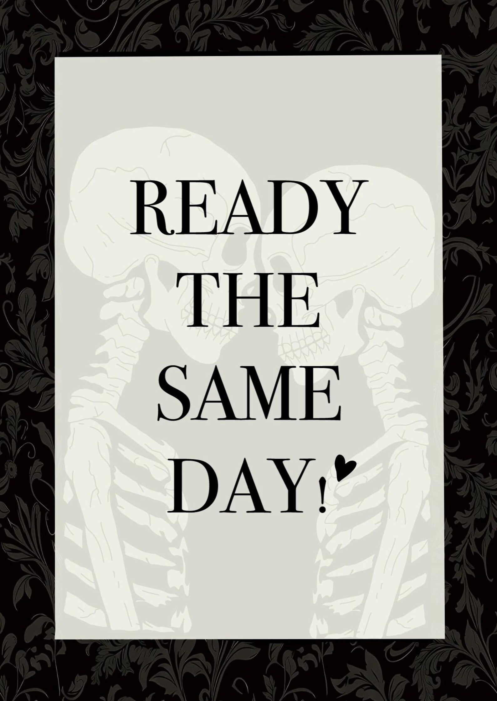 Gothic Tombstone Grave Wedding Invitation - Etsy