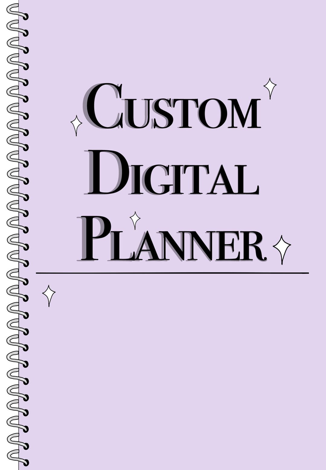 Custom Digital Planner Sheets - Etsy