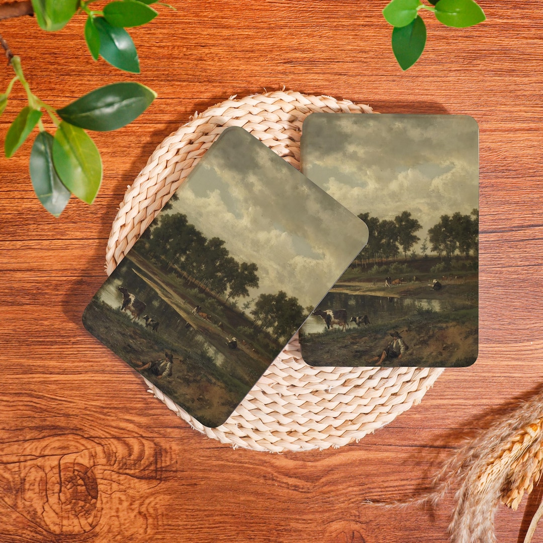 Pastoral Oil Painting Kindle Case: Magnetic Silk Leather Cover - Etsy