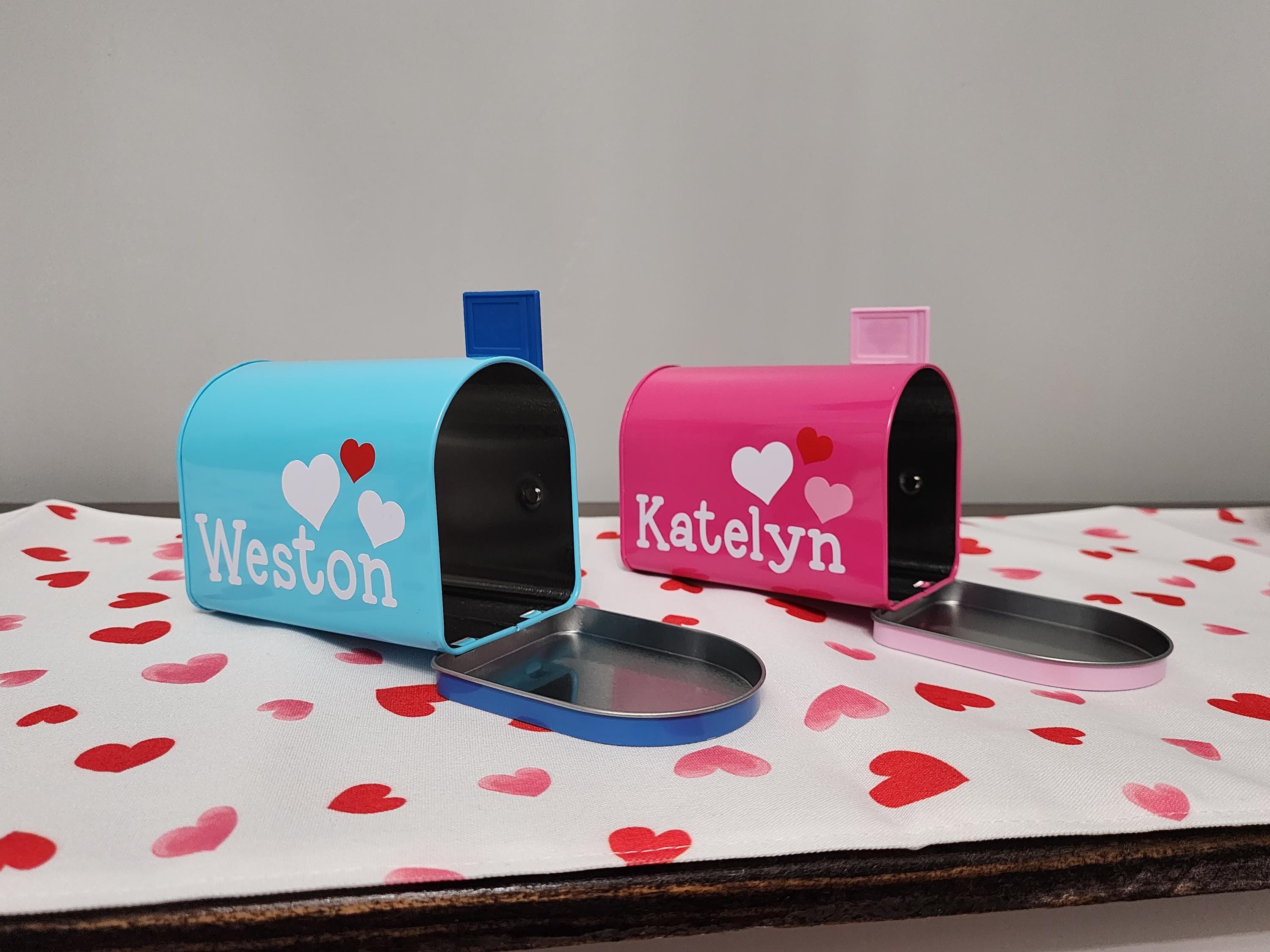 Valentines Day Mini Mailbox for Kids, Classroom Valentine Box, - Etsy