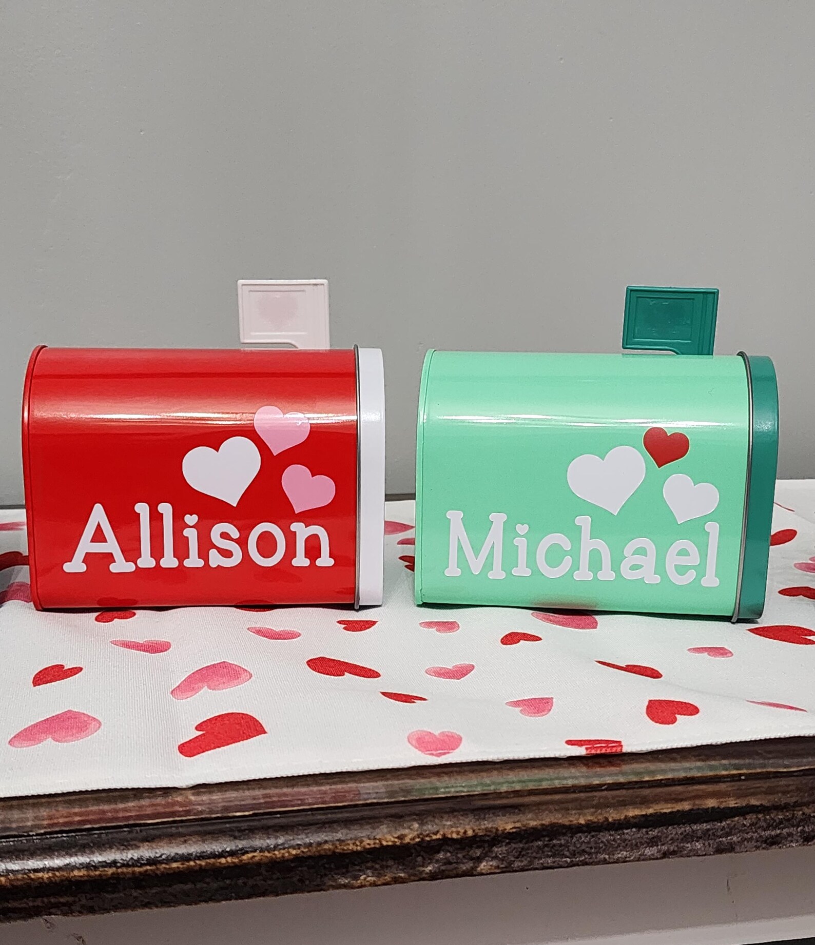 Valentines Day Mini Mailbox for Kids, Classroom Valentine Box, - Etsy