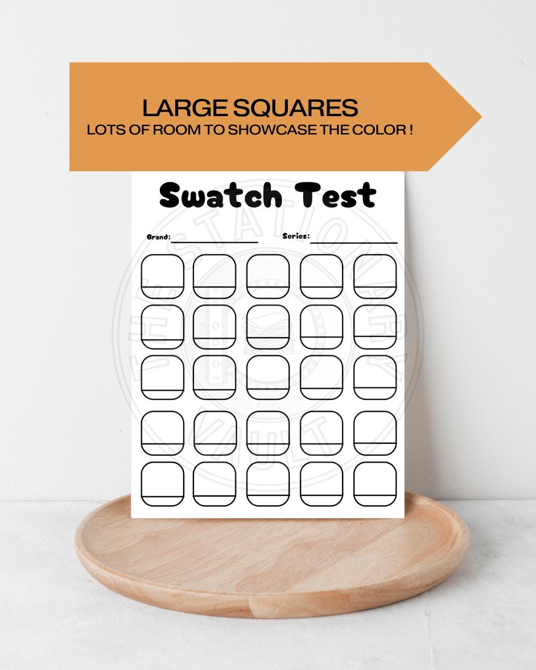 Swatch Test PRINTABLE Journal Page Planner Page Color Test Colour Test ...