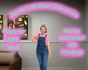 Life-size Digital Ms. Rachel Experience! Photo Prop and Birthday Decor ...
