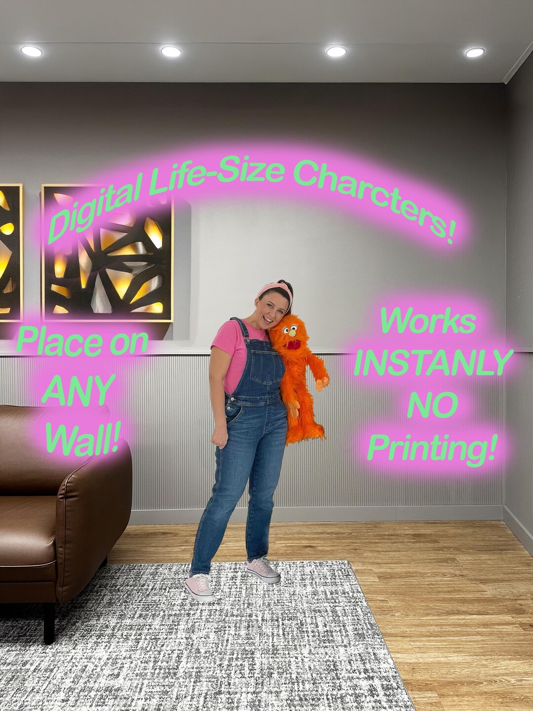 Life-size Digital Ms. Rachel Experience! Photo Prop and Birthday Decor ...