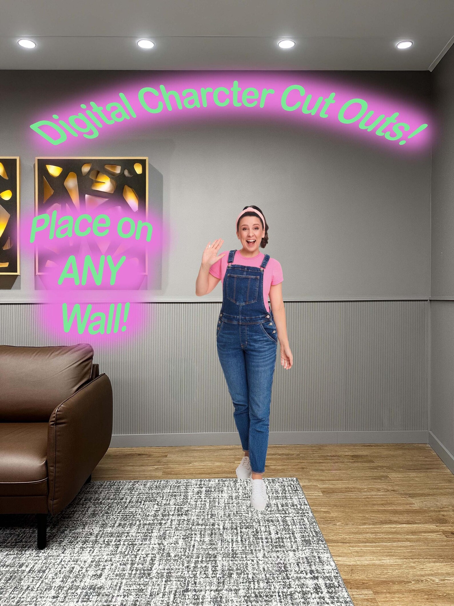 Digital Ms. Rachel Cut Out Photo Prop and Birthday Decor Life Size and ...