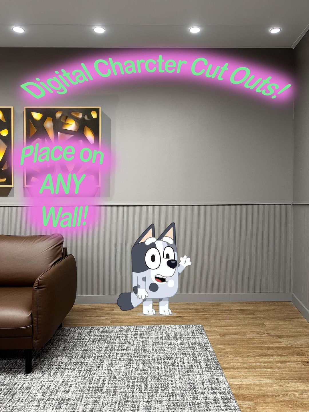 Life-size Digital Muffin Experience! Photo Prop and Birthday Decor ...