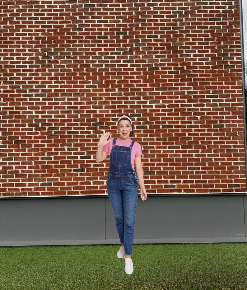 Digital Ms. Rachel Cut Out Photo Prop and Birthday Decor Life Size and ...