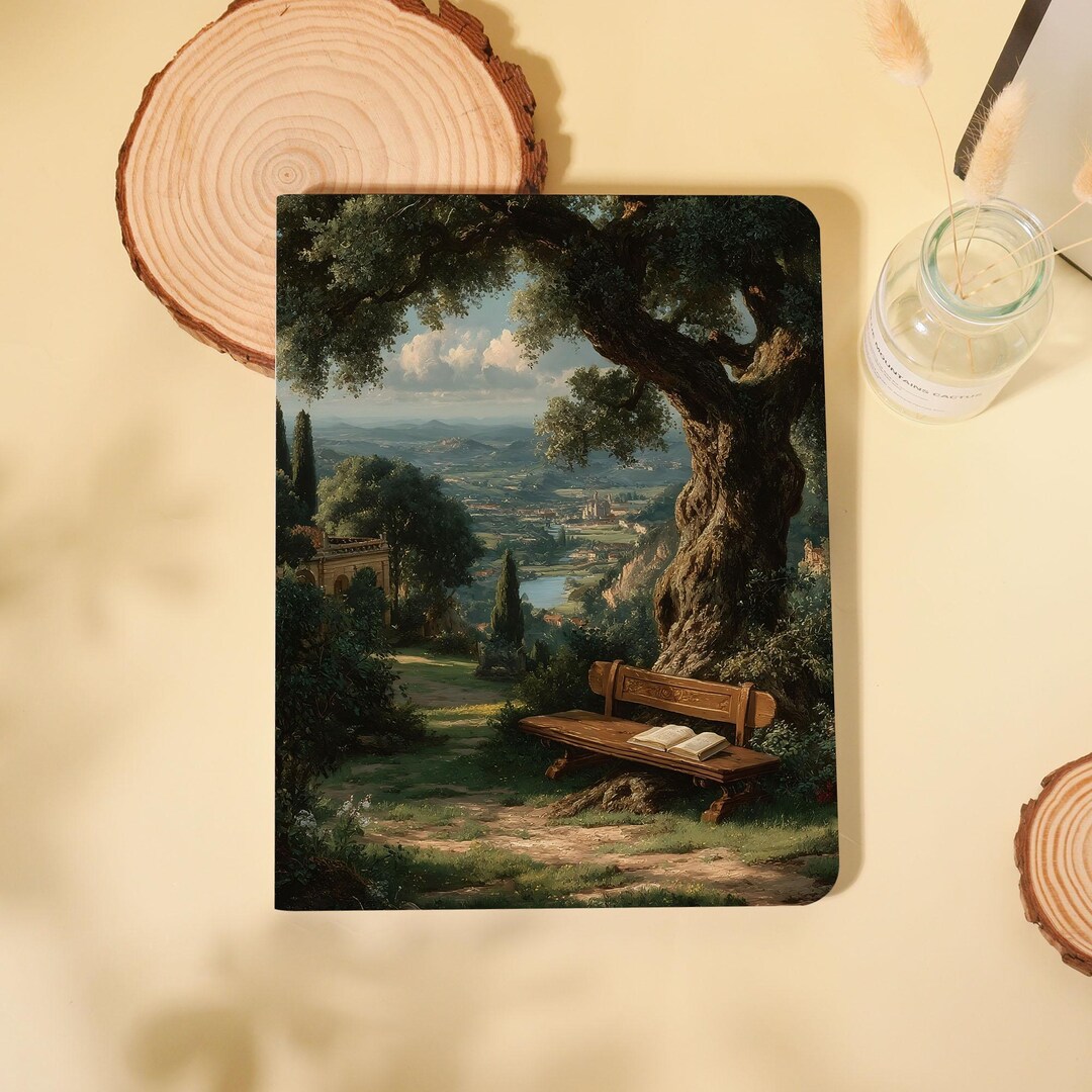 Creative Natural Scenery Pattern Green Style iPad Case, iPad Case With ...