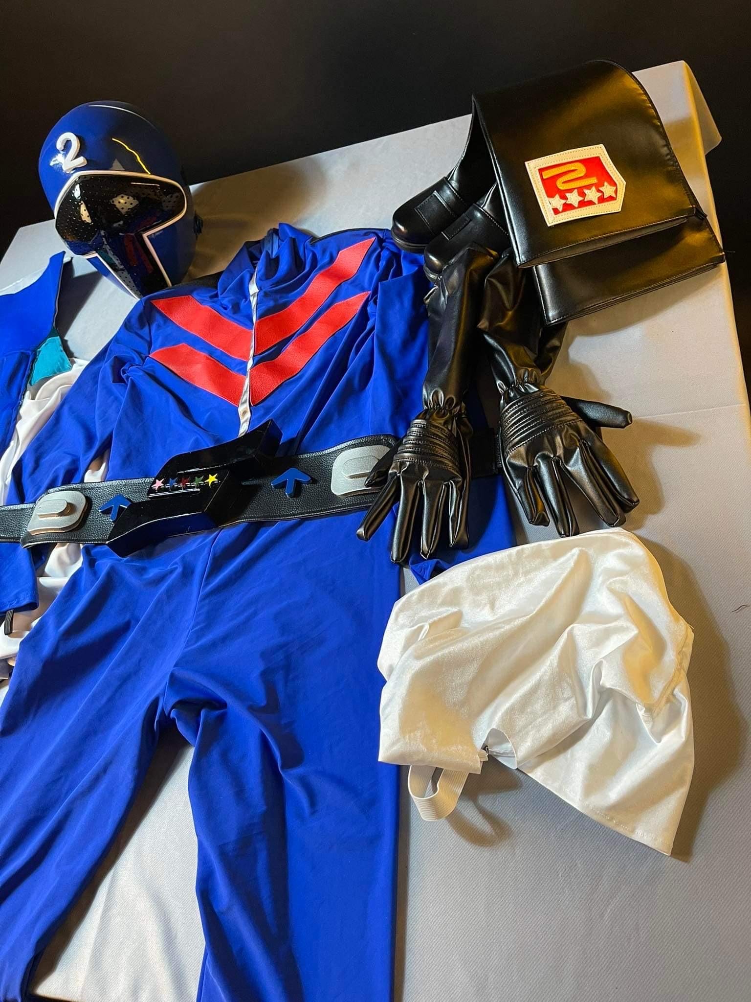1/1 Himitsu Sentai Goranger Cosplay Costume Suit Full Set - Etsy