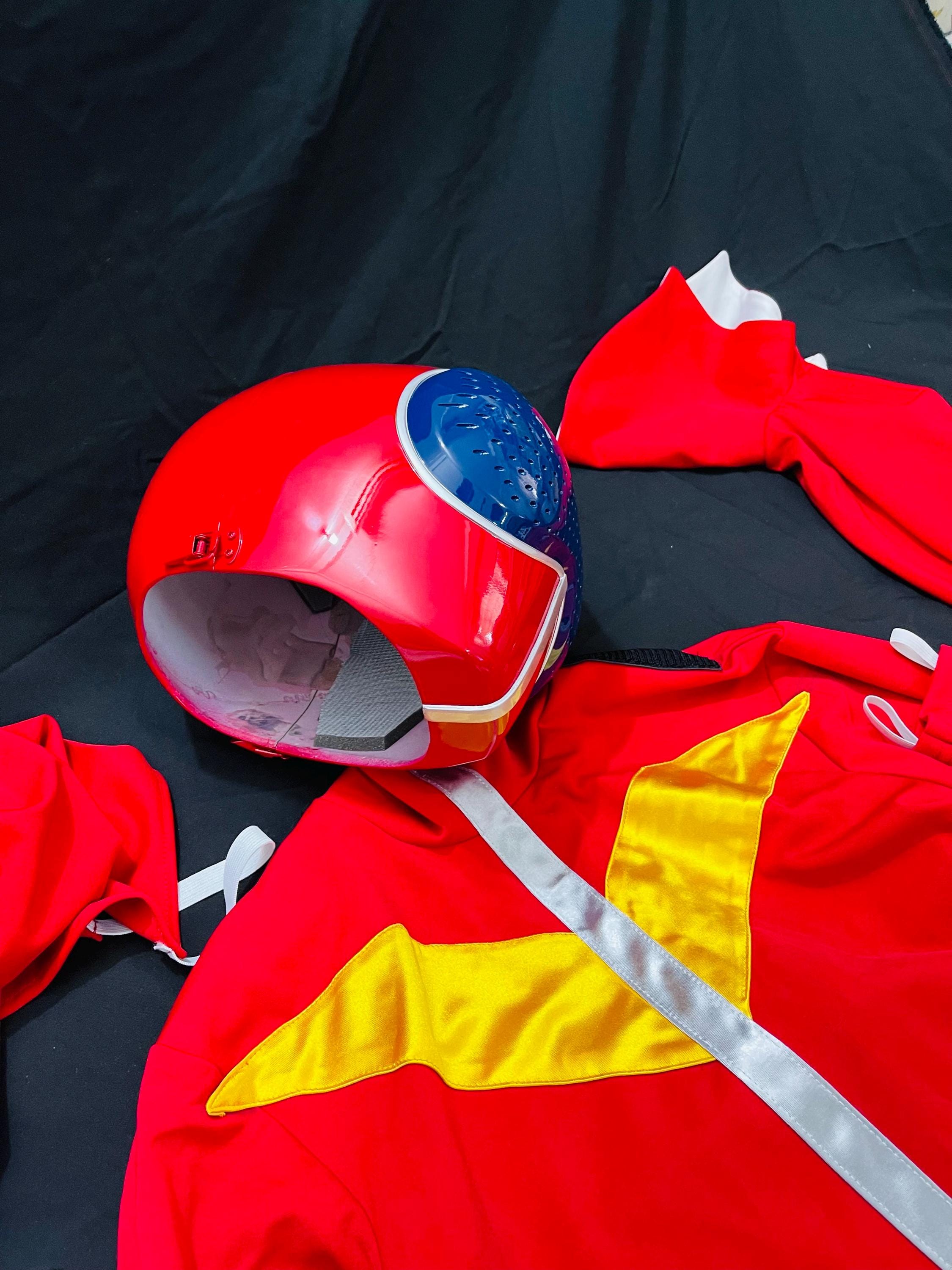 1/1 Himitsu Sentai Gorenger Akarenger Cosplay Costume Suit - Etsy