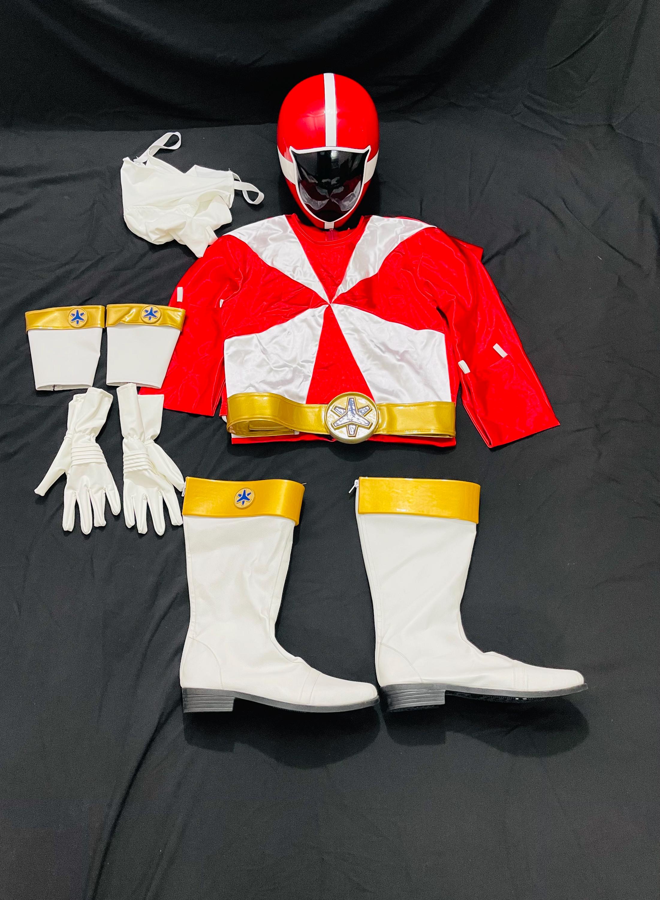 1/1 Gogo-v Gored-red Lightspeed Ranger Cosplay Costume - Etsy