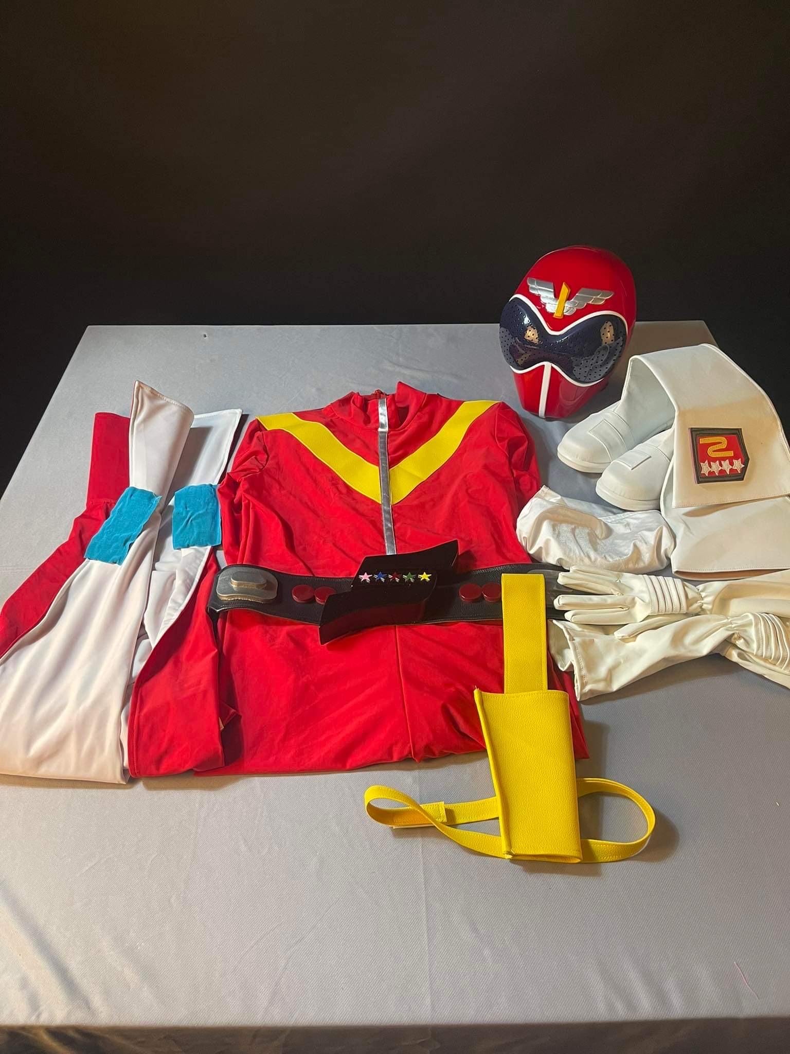 1/1 Himitsu Sentai Goranger Cosplay Costume Suit Full Set - Etsy