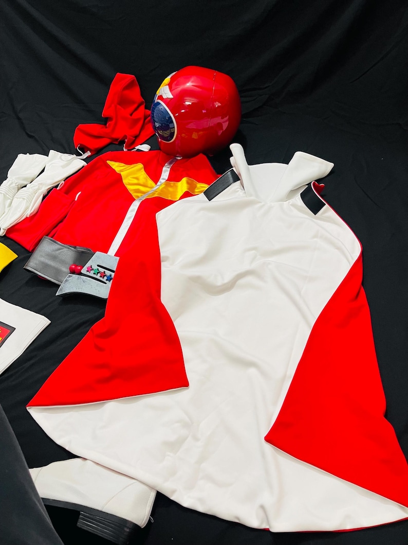 1/1 Himitsu Sentai Gorenger Akarenger Cosplay Costume Suit - Etsy