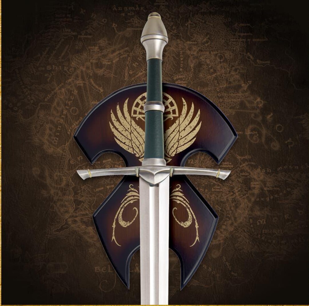 Handmade Lord of the Rings Ranger Sword Strider Aragorn Replica, Forged ...