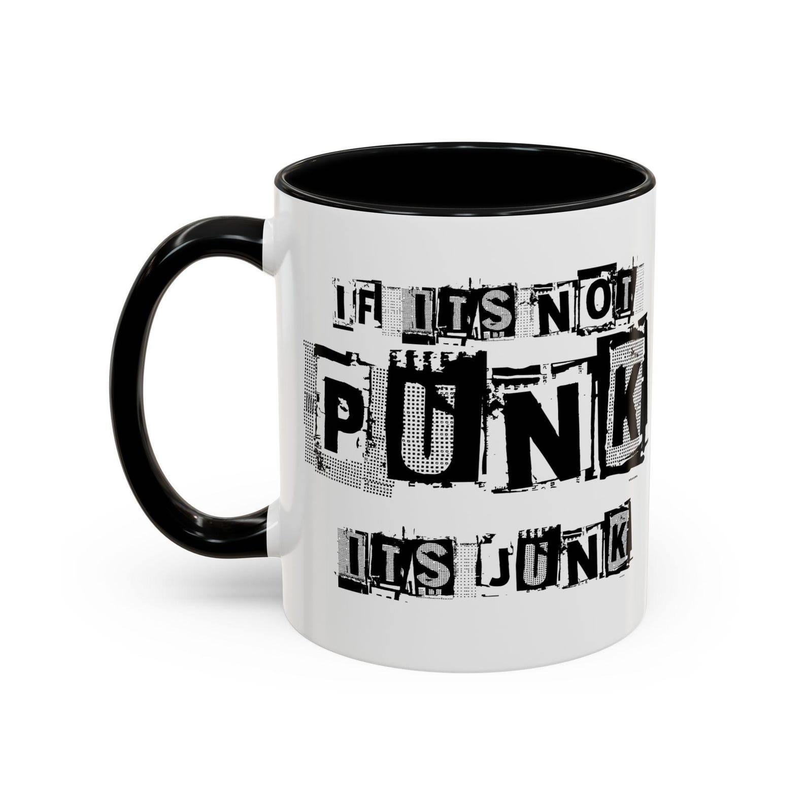 Punk Coffee Mug, If It's Not Punk It's Junk, Punk Music Lover Gift, If ...