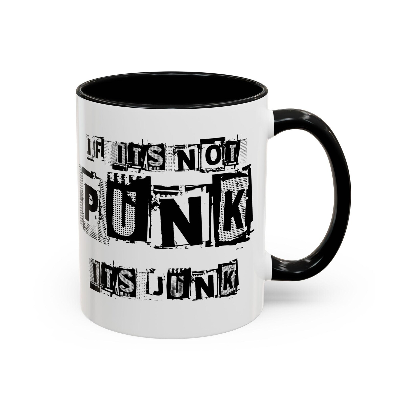 Punk Coffee Mug, If It's Not Punk It's Junk, Punk Music Lover Gift, If ...