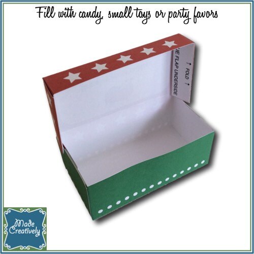 Digital Shoebox Packing Party Mini Shoebox - Etsy