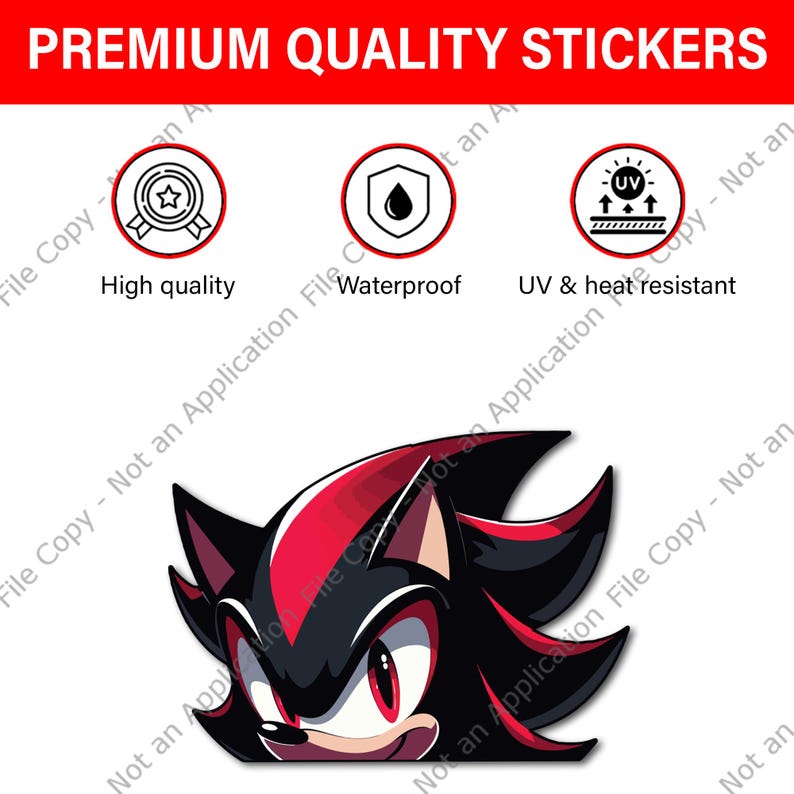Shadow Peeker Peeking Car Window Decals - Bumper Waterproof Stickers ...