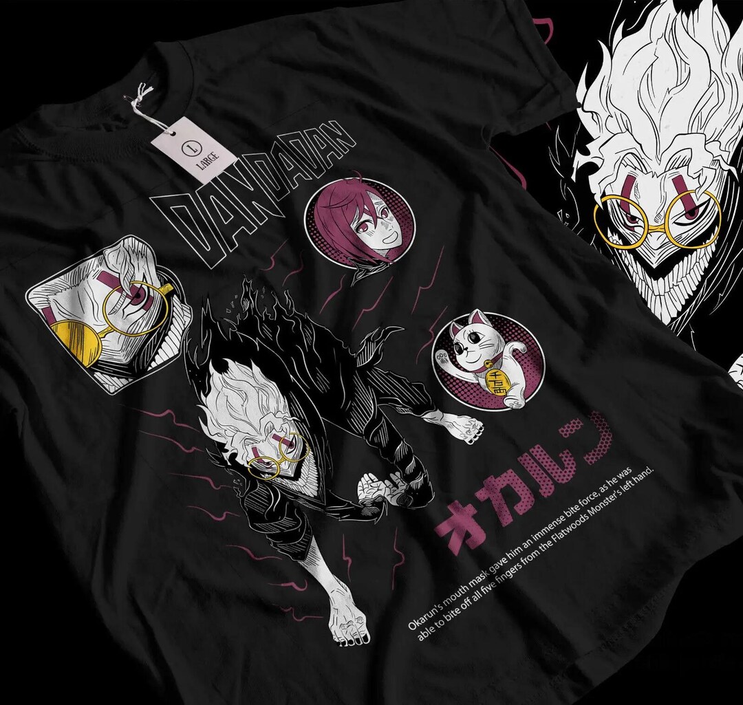 Dandadan T-shirt Exclusive Japanese Anime Manga Gift Available in All ...