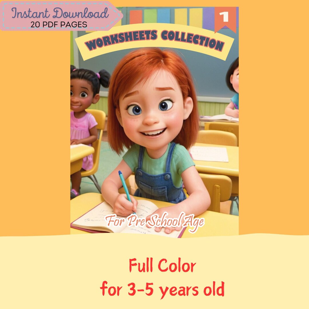 Worksheet Collection for Toddlers or Kids. Pre School and Kindergarten ...