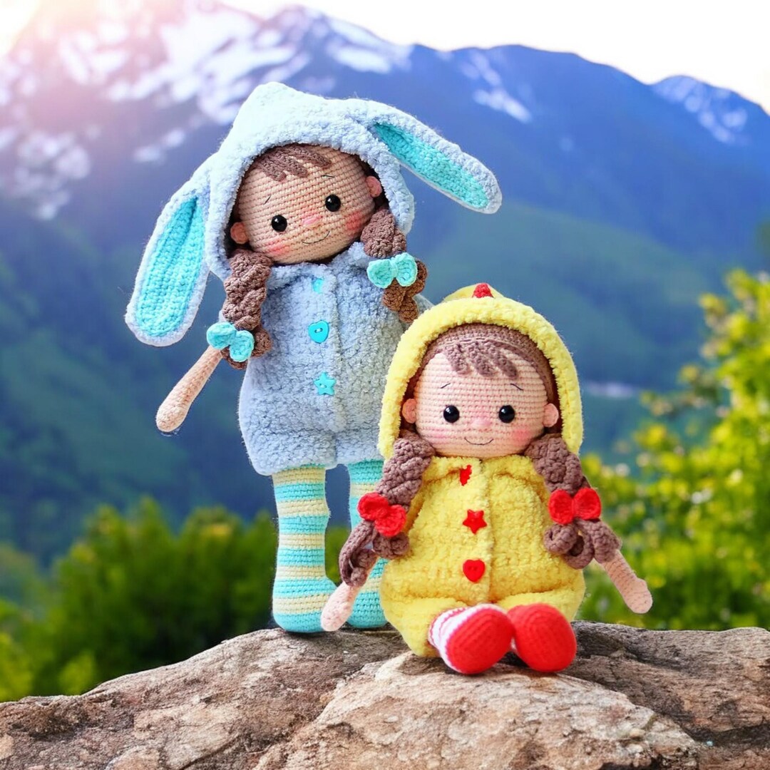 Amigurumi Baby Sophie Doll Crochet Pattern, Crochet Baby Sophie Doll ...