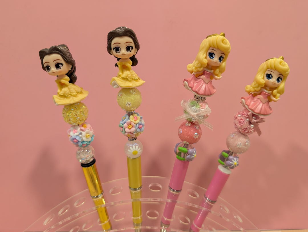 Gorgeous Disney Princess Pens--belle and Aurora--to Make Writing Fun ...