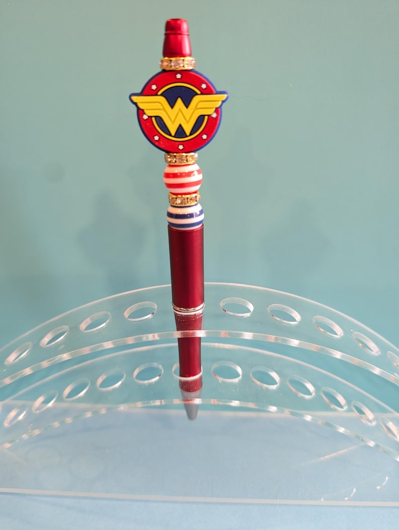 Superhero Pens, Novelty Character Pen, Stocking Stuffers - Etsy