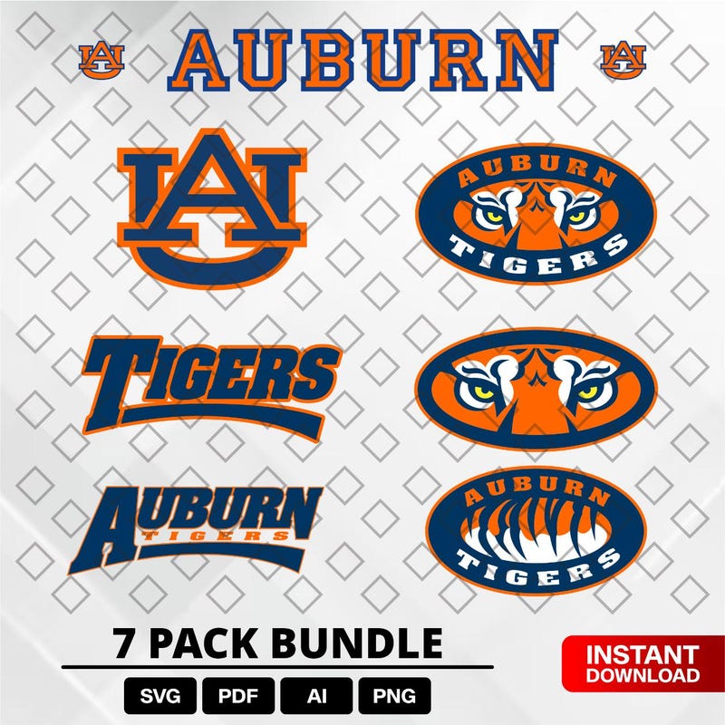 Auburn Svg File - Etsy