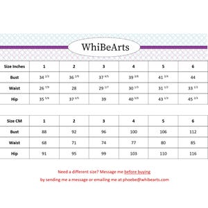 Basic Bodice Block Adult Female PDF Sewing Pattern, 6 Sizes ...