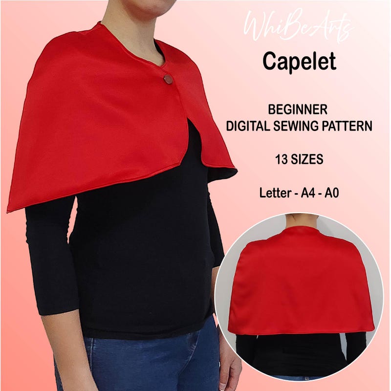 Hoodless Cloak - Etsy