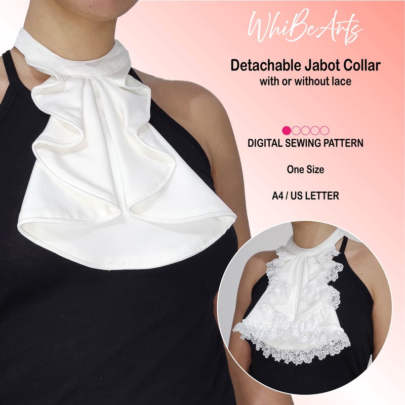 Lace Jabot - Etsy