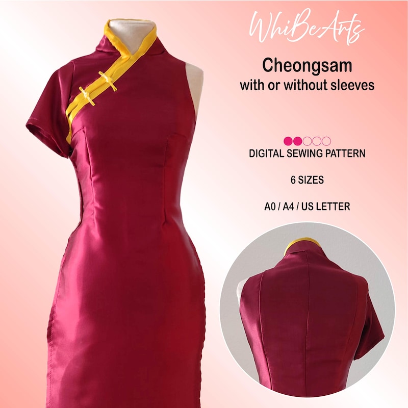 Cheongsam Pattern - Etsy