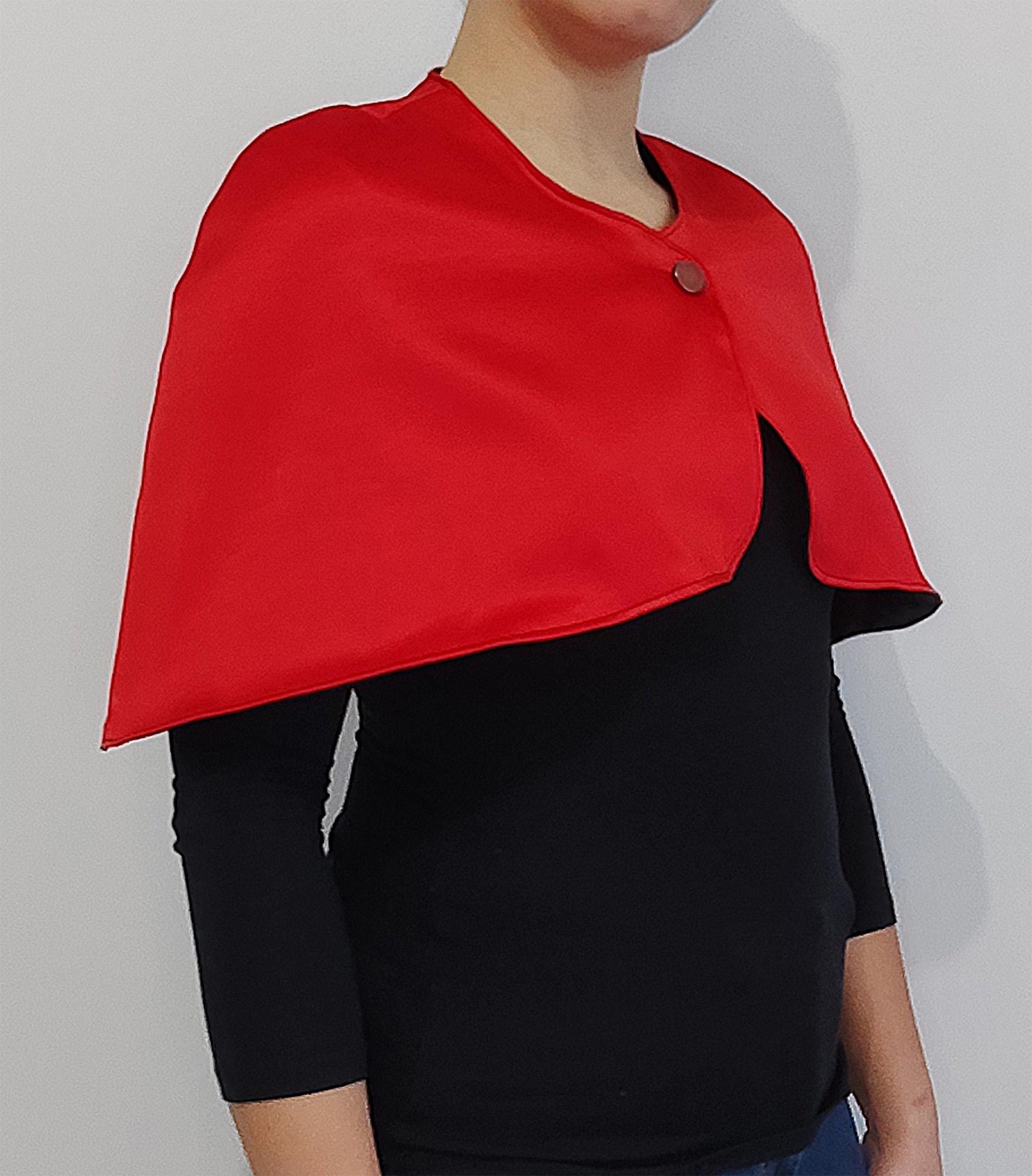 Easy Capelet Adult PDF Sewing Pattern, Short Hoodless Cape, 13 Sizes ...