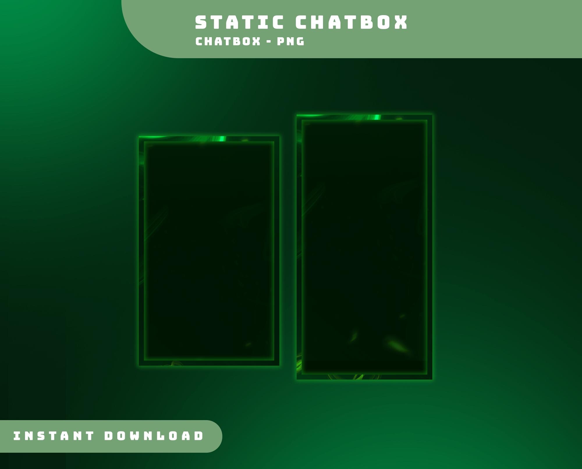 Mystical Green Animated Stream Overlay Package, Green Smoke Overlay ...