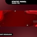 Red Line Animated Stream Overlay Package, Dark Red Streaming Overlay ...