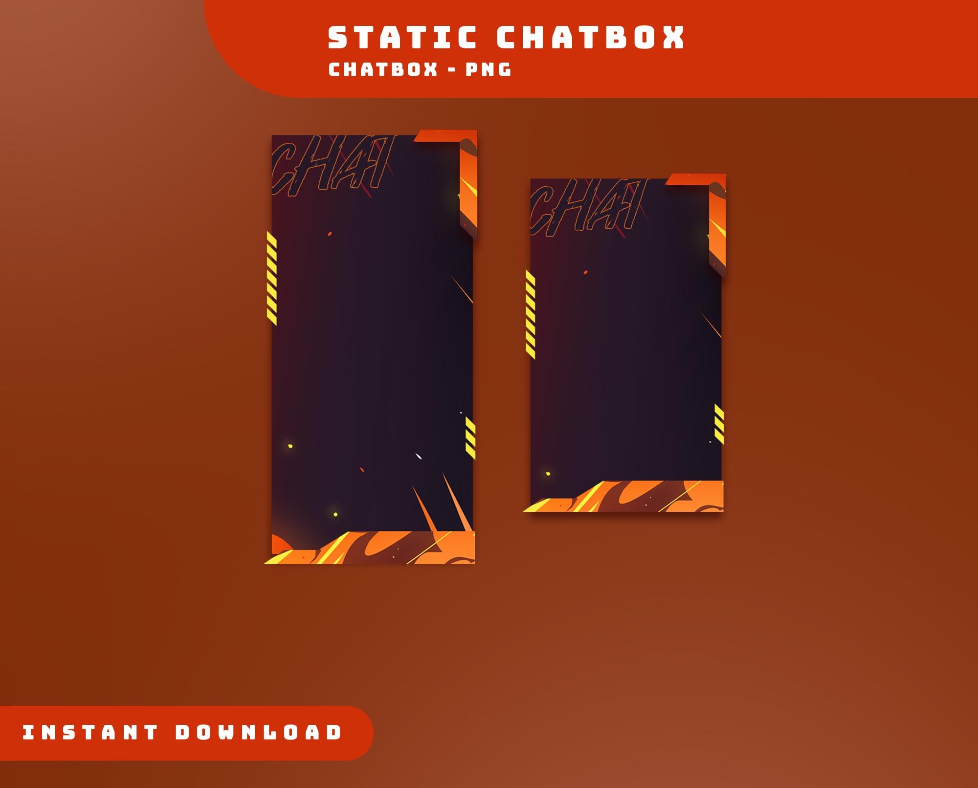 Burning Vortex Animated Stream Overlay Package, Fire Stream Overlay ...